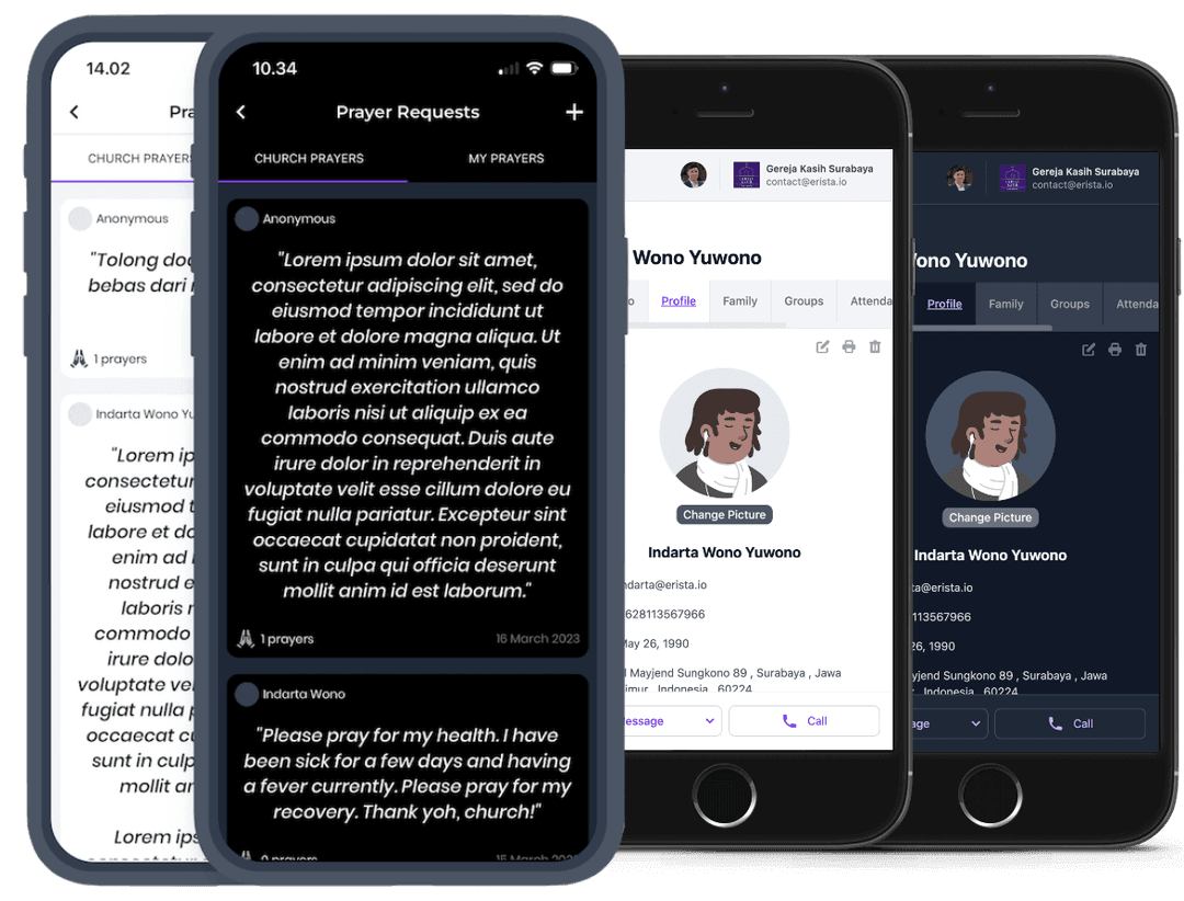 Erista | Aplikasi Gereja