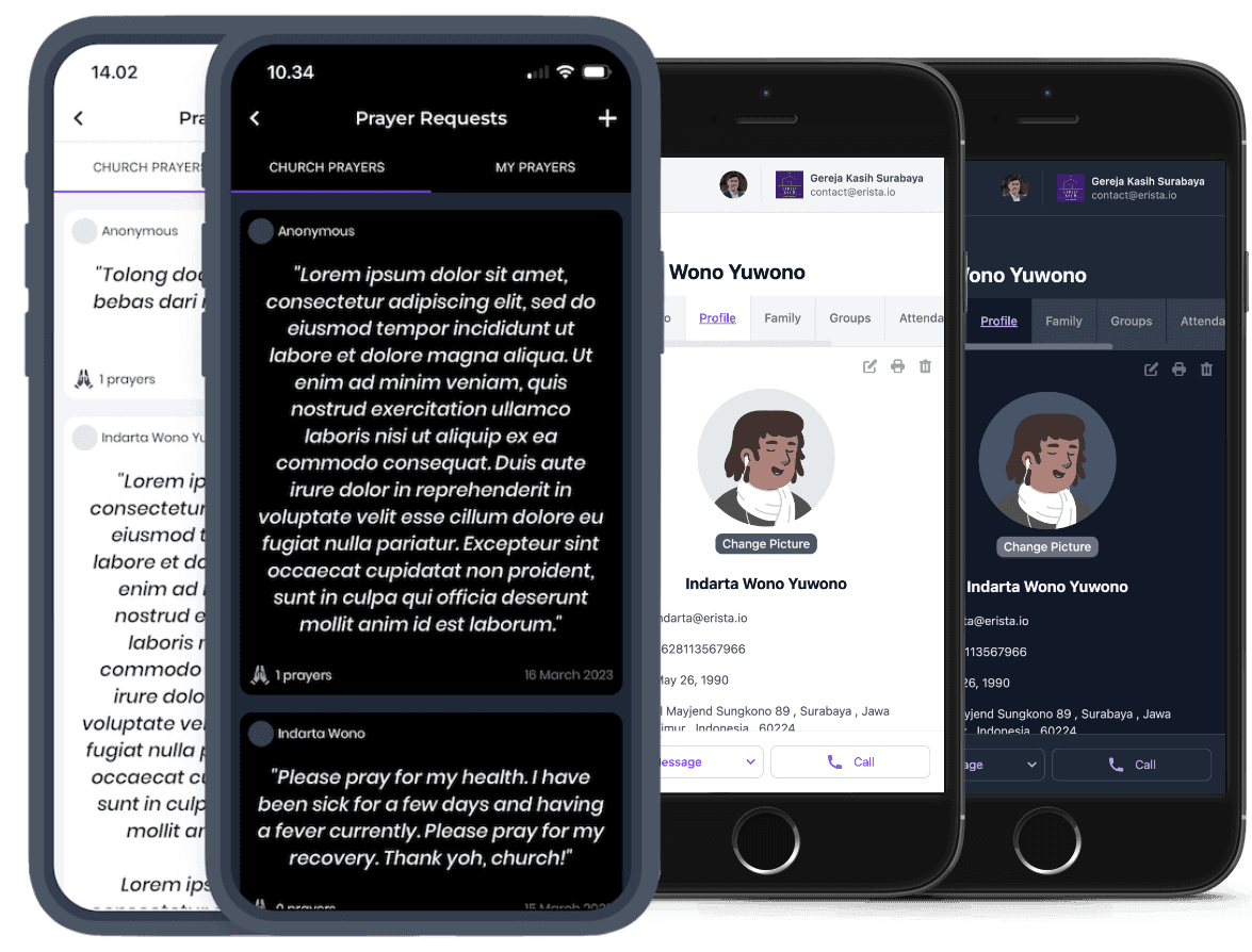 Erista | Aplikasi Gereja